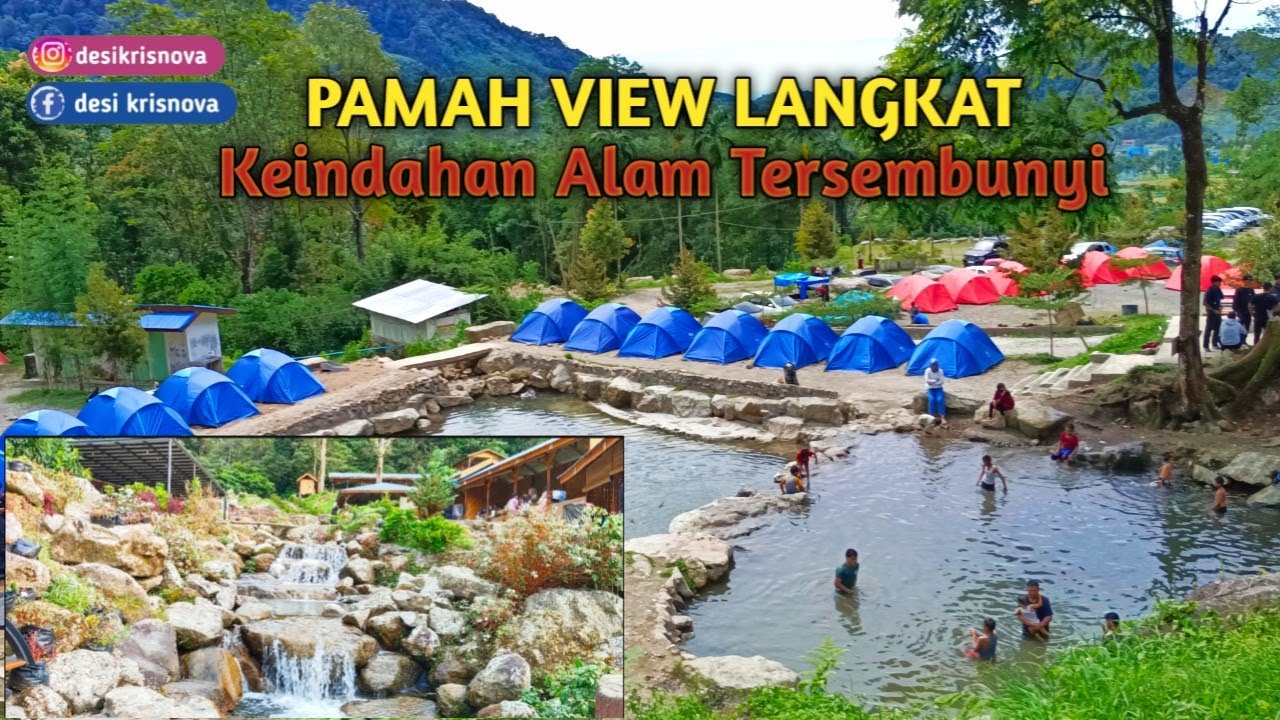 PAMAH VIEW WISATA LANGKAT || PAMAH VIEW CAMPING - YouTube