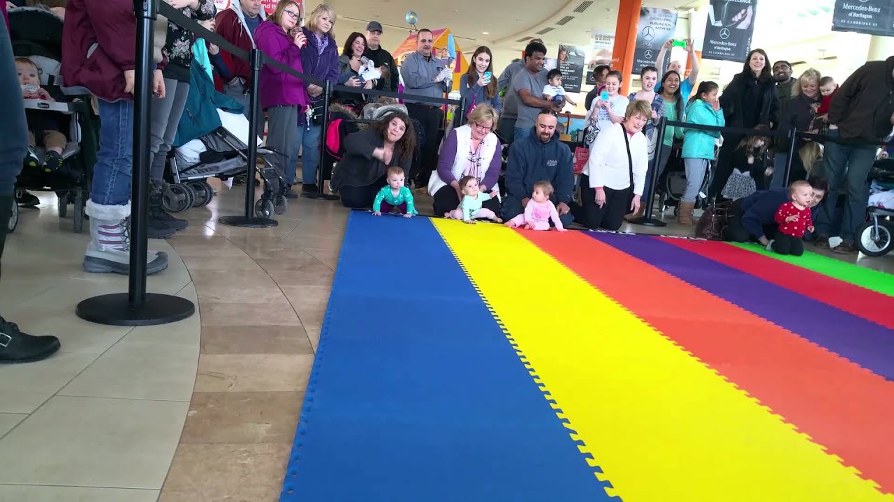 Diaper Derby 2015 Burlington Mall - YouTube