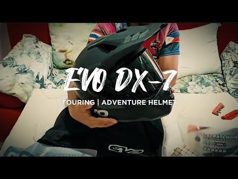 EVO DX-7 HELMET 2023 | UNBOXING | Motocrib - YouTube