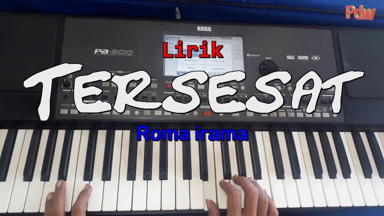 Cover karaoke TERSESAT Roma irama - YouTube