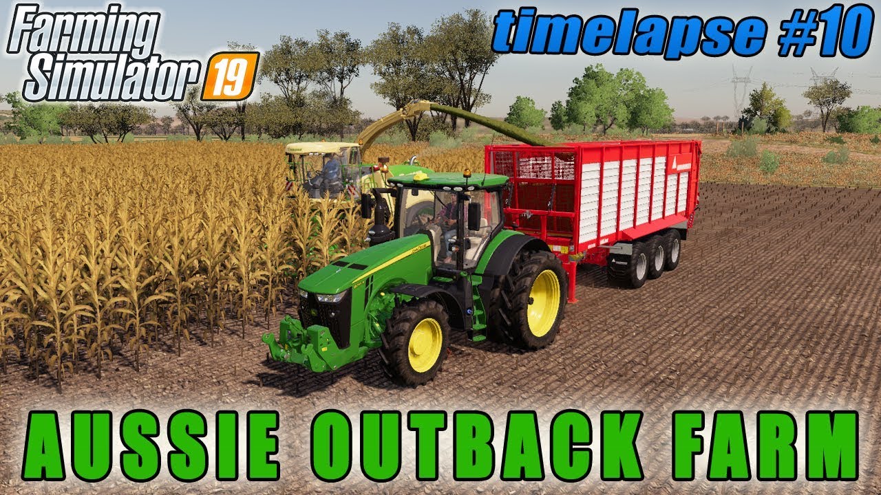 Farming simulator 19 | Aussie Outback Australia Farm | Timelapse #10 ...