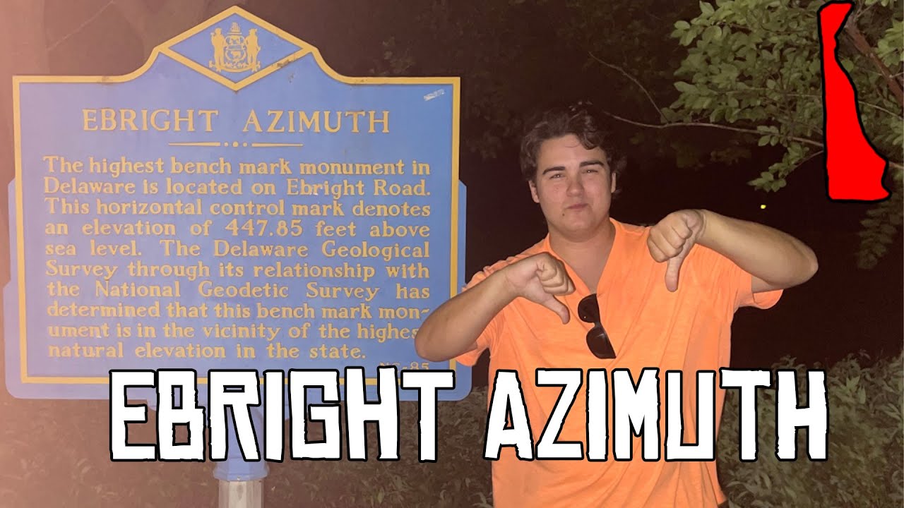 Checking off Ebright Azimuth [Delaware's Highest Point] 7/50 - YouTube