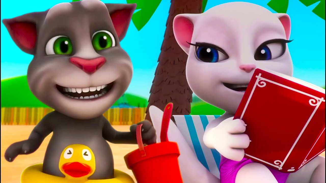 Talking Tom 🐱 Ataque del Ratón de Bibliotecas 🔥 Super Toons TV Dibujos ...
