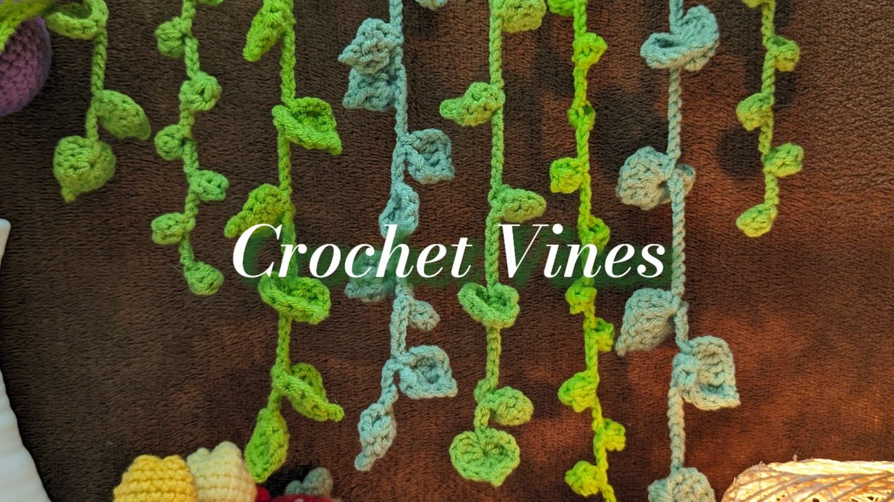 Easy crochet Vine tutorial | Easy project for beginners | Room decor - YouTube