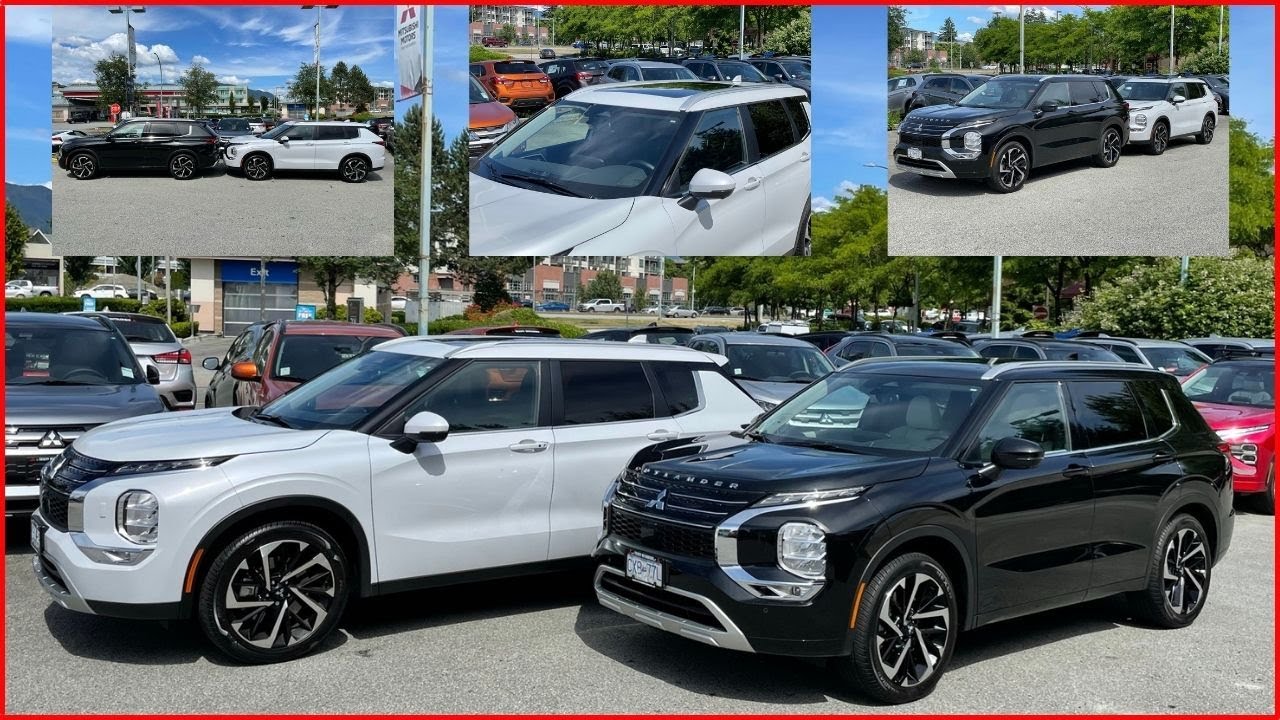 2022 Outlander - BLACK DIAMOND VS WHITE DIAMOND visual comparison - YouTube