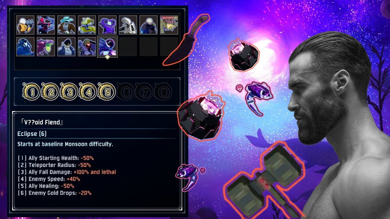 Risk of Rain 2 Eclipse (6) Void Fiend - Full Run (+ Stage aesthetics) - YouTube