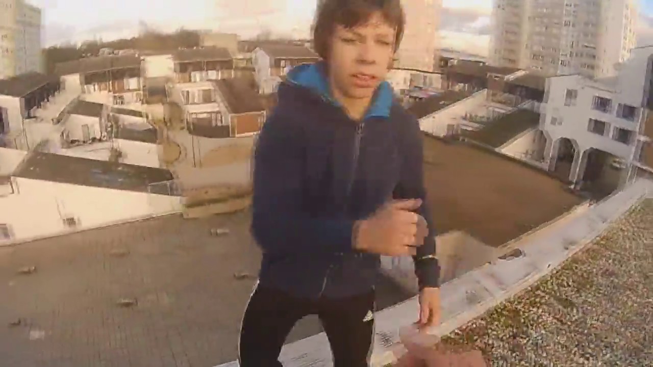 run on the roof parkour #50 - YouTube