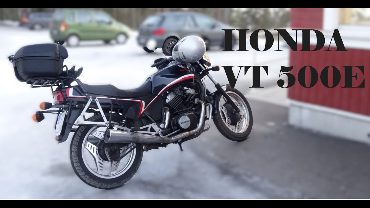 HONDA VT 500 E - YouTube