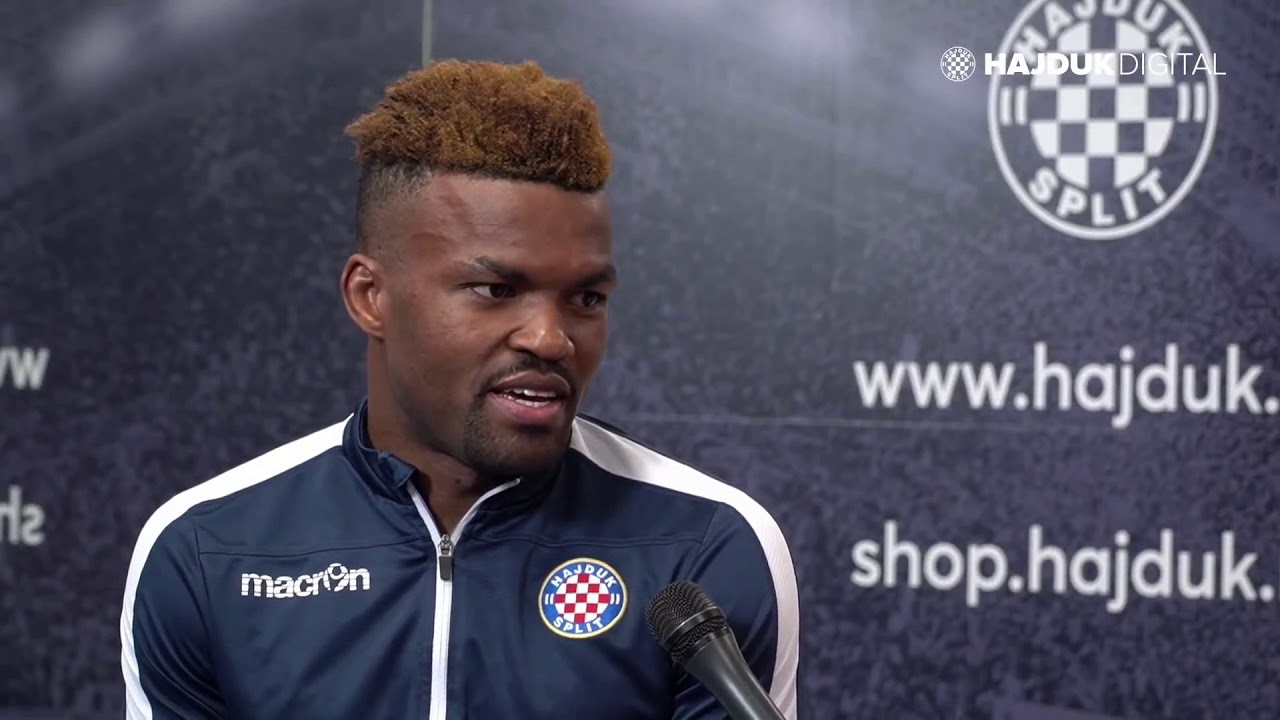 Samuel Eduok nakon utakmice Hajduk - Slaven Belupo 2:1 - YouTube