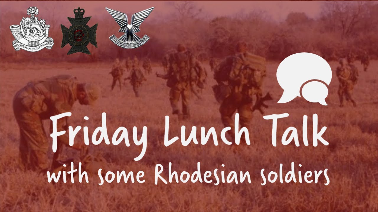 Friday Lunch Talk 01 | Rhodesian soldiers chat - YouTube