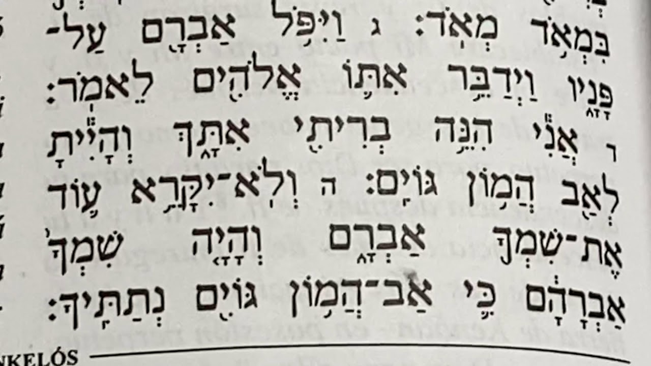 Significado del Cambio de nombre Abram ️ Abraham - YouTube
