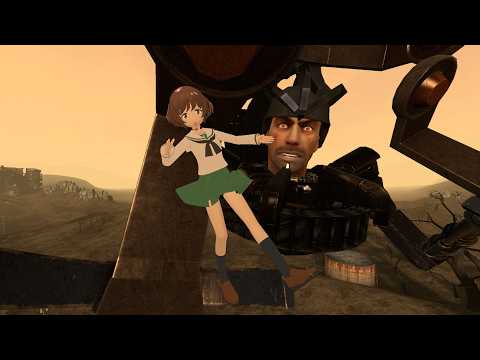 [SFM/Girls Und Panzer/Skibidi Toilet] Yukari Akiyama vs Astro Detainer