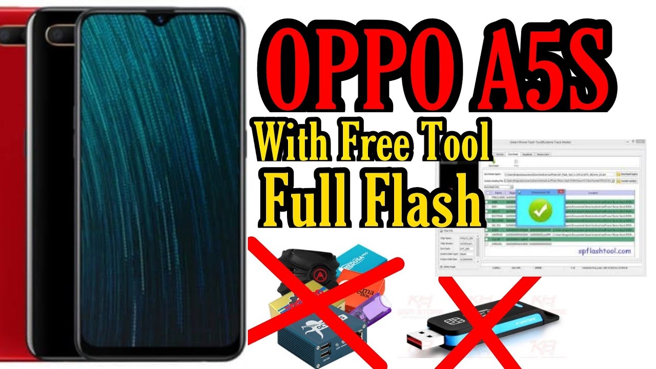 How to Flash Oppo A5S CPH1909 Dead Boot Repair Un-root Imei Hang on ...