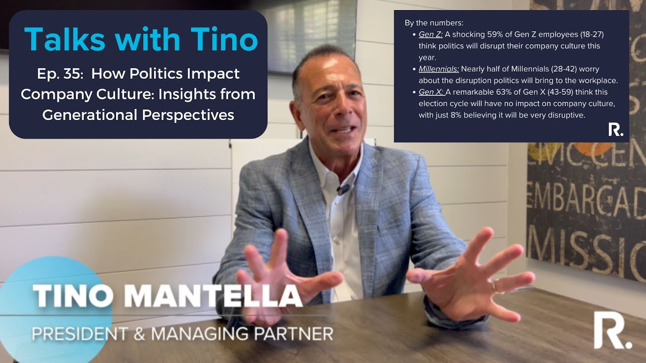 Talks With Tino Ep.35: How Politics Impact Company Culture: Insights ...