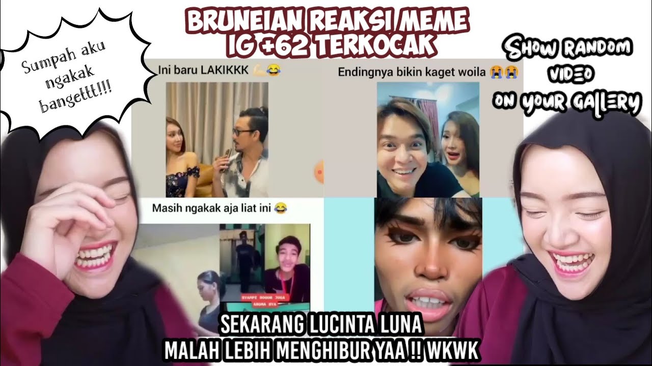 NGAKAK GA ABISS2!! | BRUNEI REAKSI MEME IG +62 - YouTube
