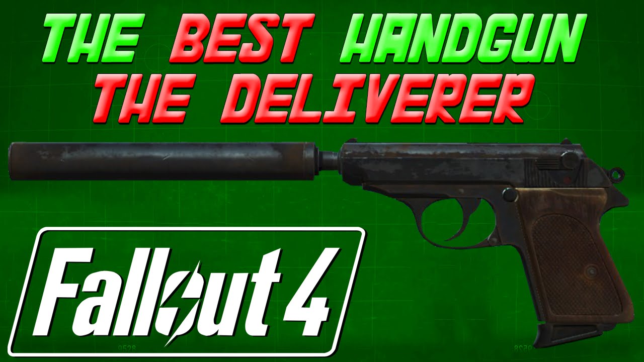 Fallout 4 - The Deliverer - Best Unique Legendary handgun Location ...