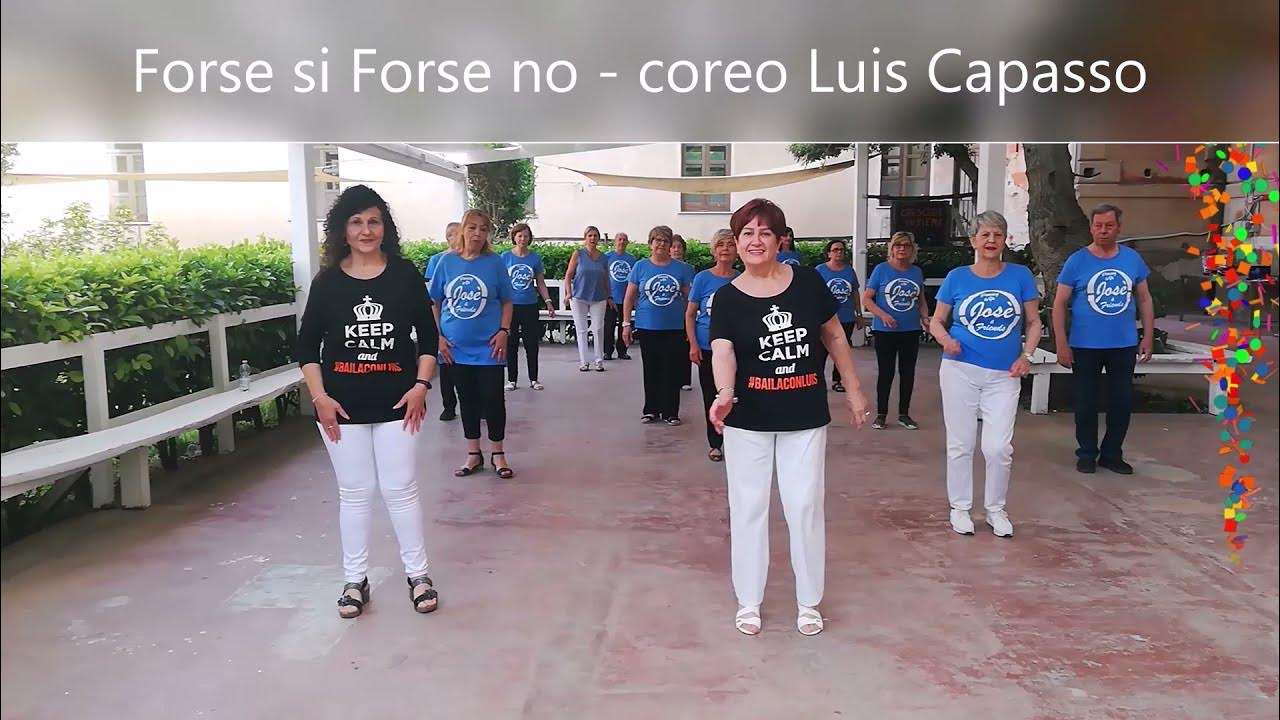 Coreografia Baila con Luis (La Vacinada) adattata sulla canzone Forse Si Forse No - YouTube