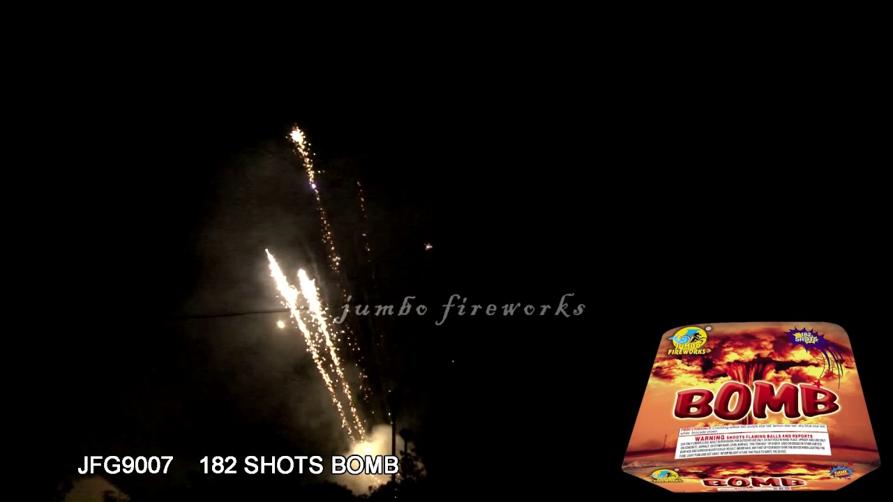 52 JFG9007 182 SHOTS BOMB - YouTube