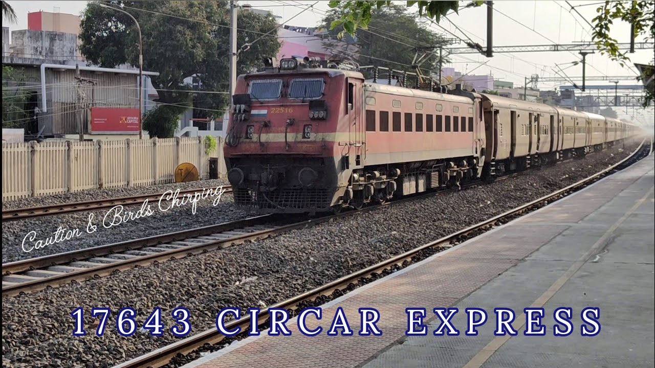 CIRCAR EXPRESS PROCEEDING WITH CAUTION AND BIRDS CHRIPING - YouTube