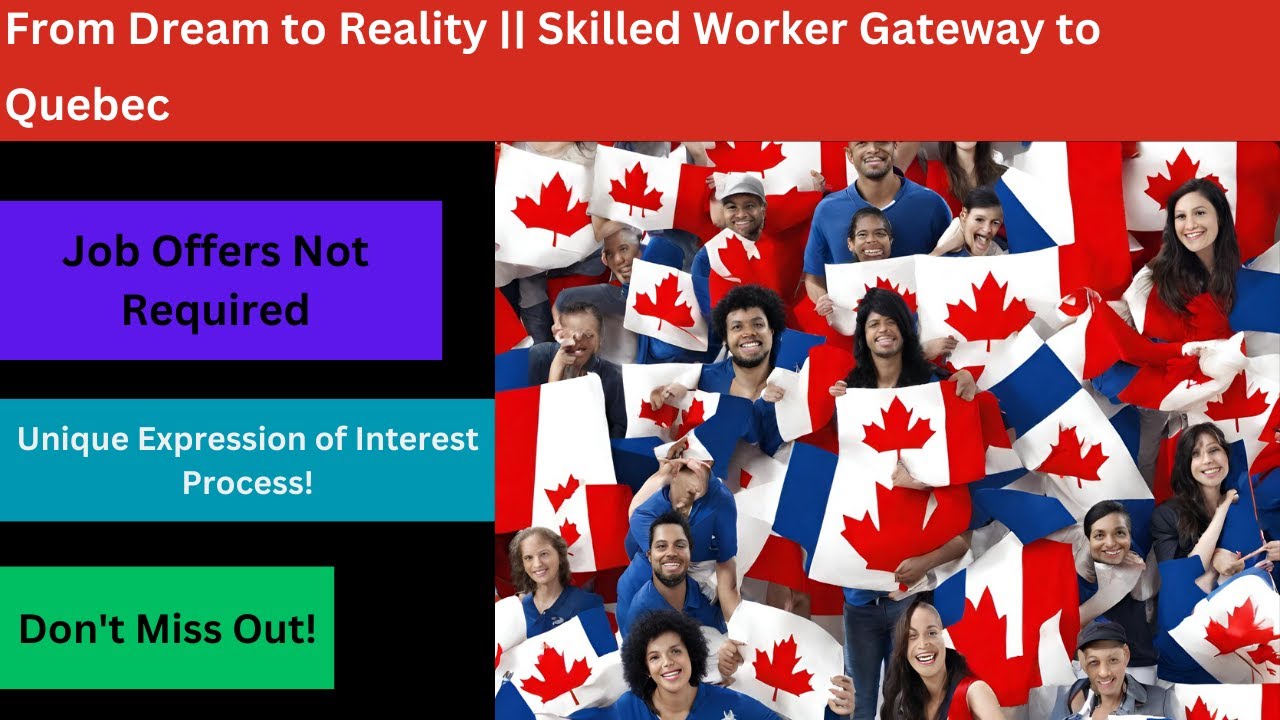 From Dream to Reality: Quebec Regular Skilled Worker Program - YouTube