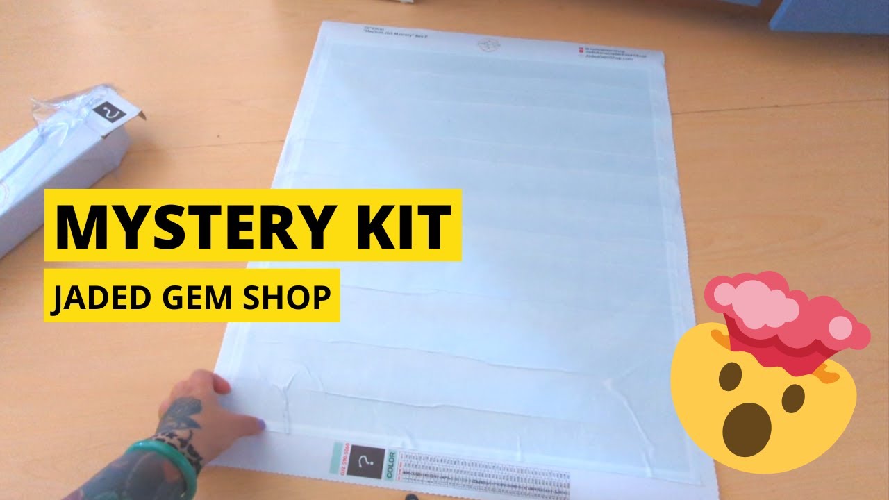 WHAT IS IT?! | Jaded Gem Shop Mystery Diamond Painting Unboxing - YouTube