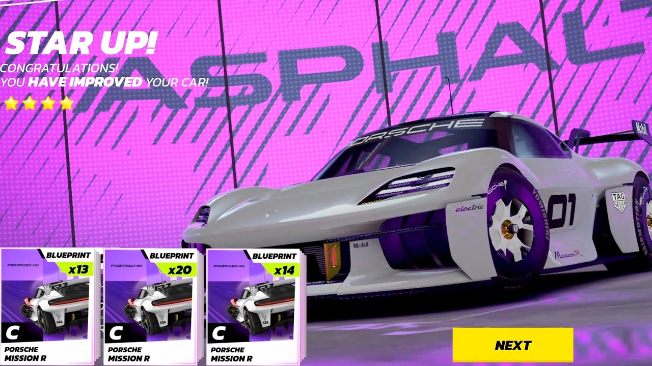 Asphalt Legends Unite Porsche Mission R Unlocked & Maxed | Bundles ...