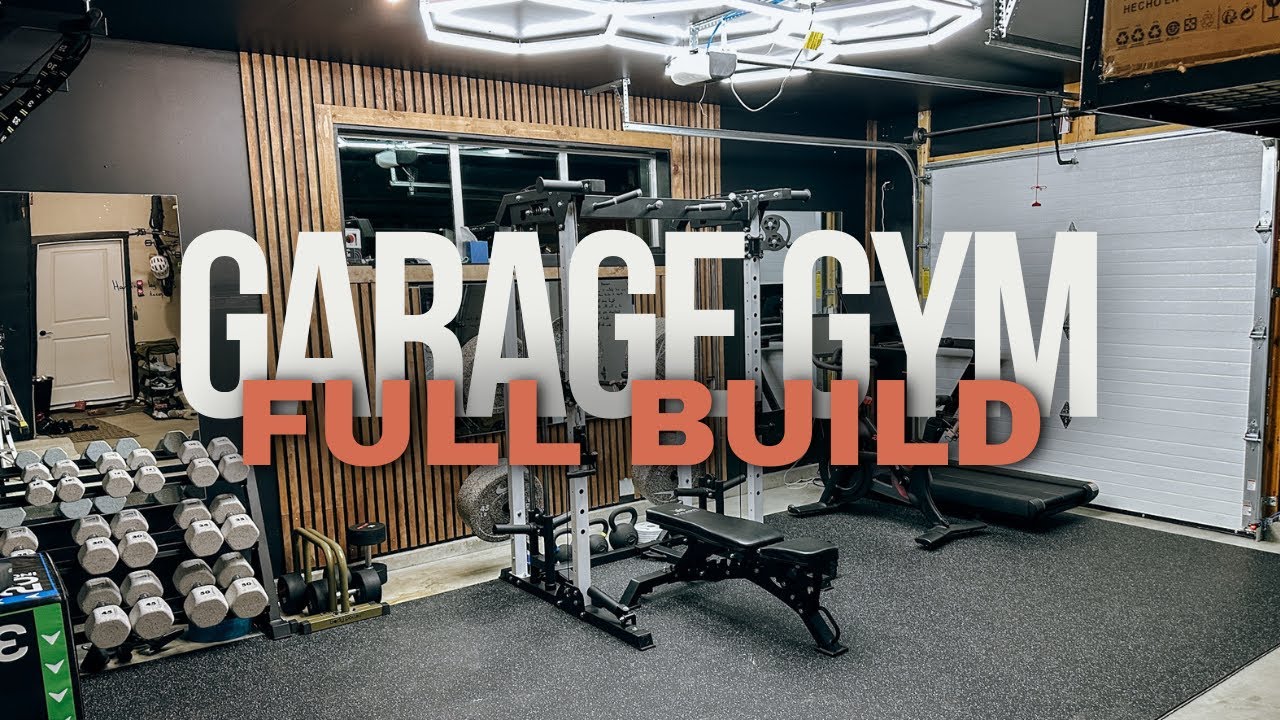 Ultimate Home Gym Build | Start to Finish Transformation! - YouTube