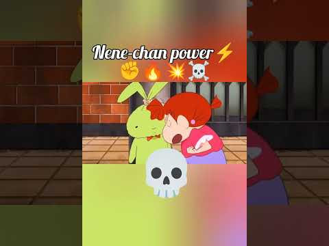 #Nene-chan power⚡✊🔥💥☠️#shin-chan#Crayon Shin-chan the Movie: Our Dinosaur Diary#anime#my editing#