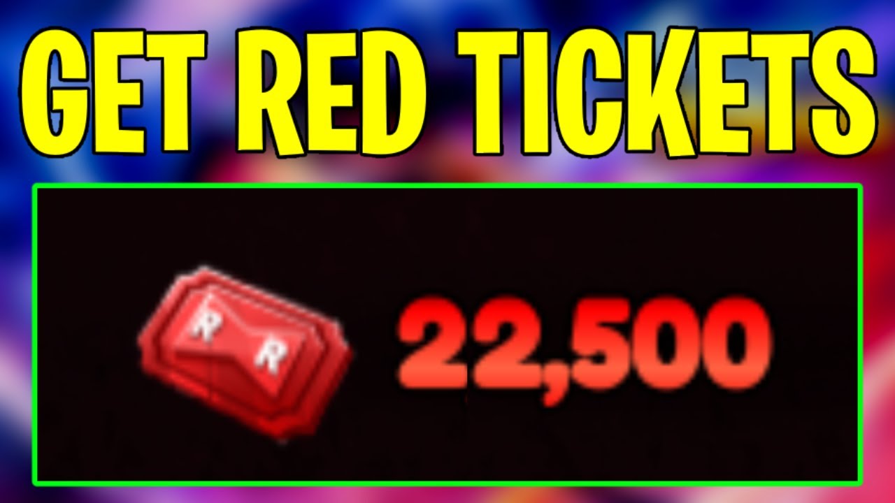 HOW TO GET RED TICKETS IN ANIME REBORN UPDATE 1 ROBLOX! - YouTube