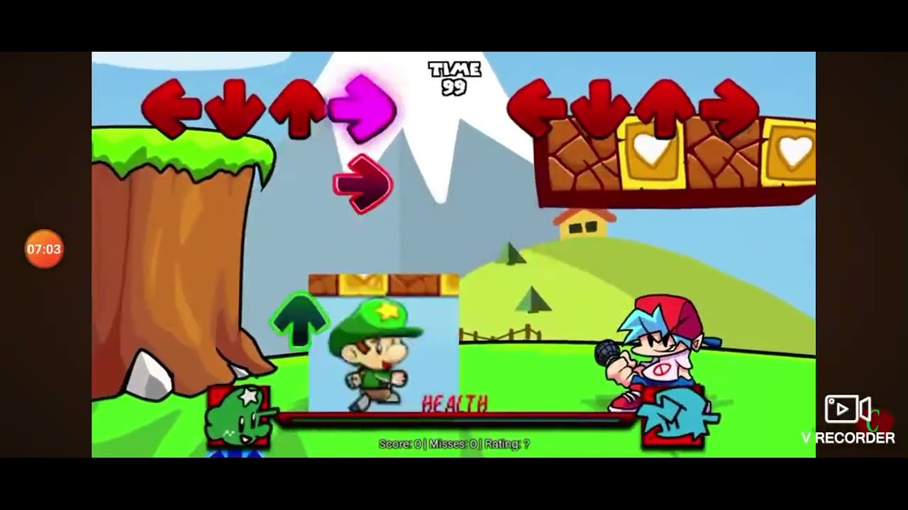 friday night funkin VS Mario 's Evil Rumors V1 + All References (FNF ...