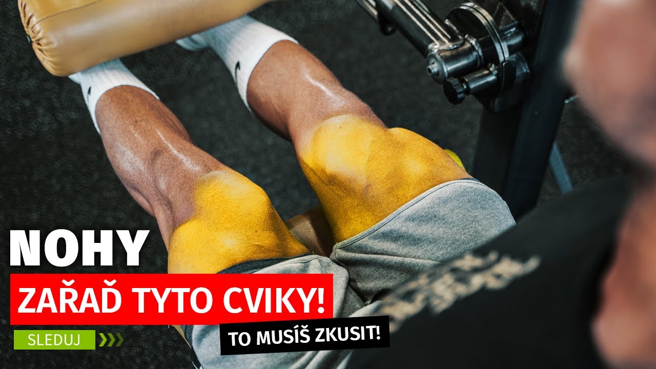 Cviky na nohy, které stojí za to vyzkoušet | JAK CVIČIT NOHY - YouTube