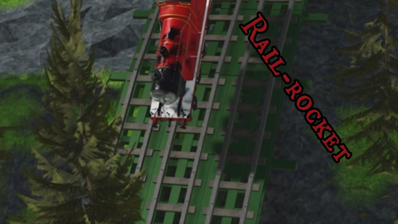 Rail-rocket! - YouTube