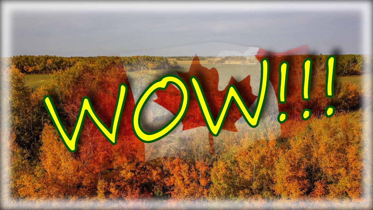 AMAZING Fall Colors On Canadian Prairies | Saskatchewan - YouTube