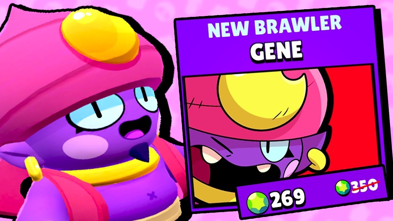 NEW CHARACTER GENE! | Brawl Stars (Part 4) - YouTube
