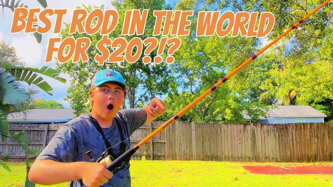 Is this $20 rod the best in the world!?!?!? - YouTube