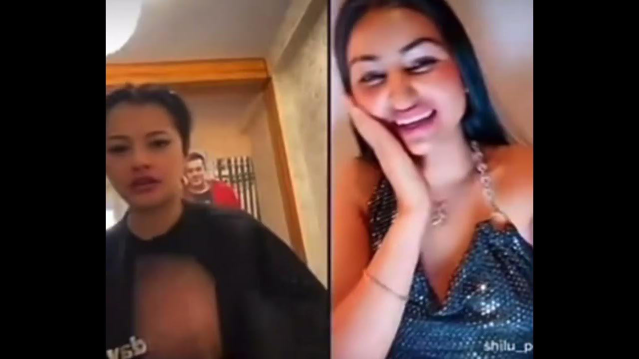Clu Pokhrel and Sushma Karki live fight in tiktok - YouTube