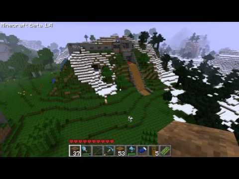 Minecraft - Visite de ma base en solo - YouTube