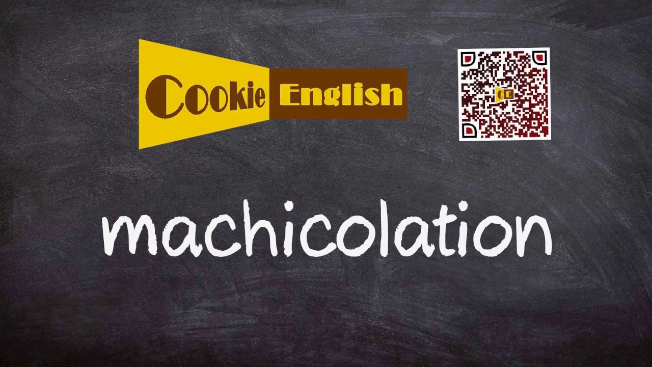 Machicolation Pronunciation, Paraphrase, Listen & Practice - YouTube