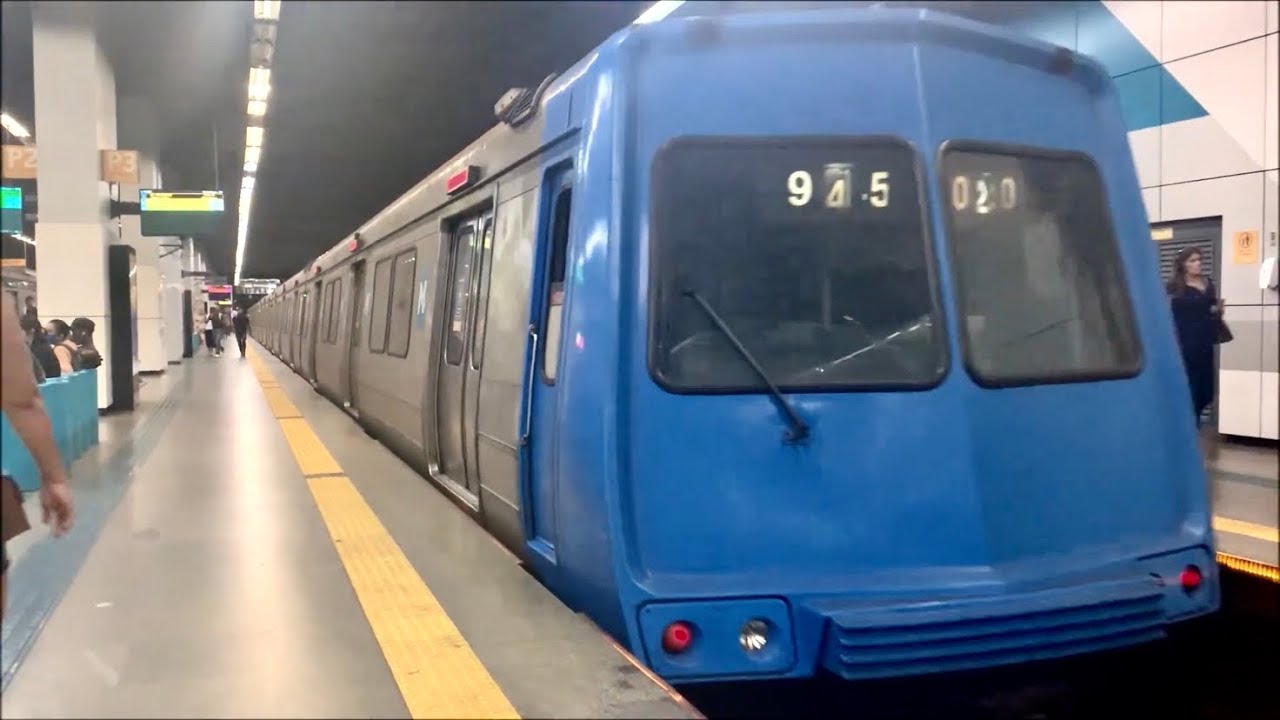 Metrô Rio | Da Carioca/Centro a Botafogo - YouTube