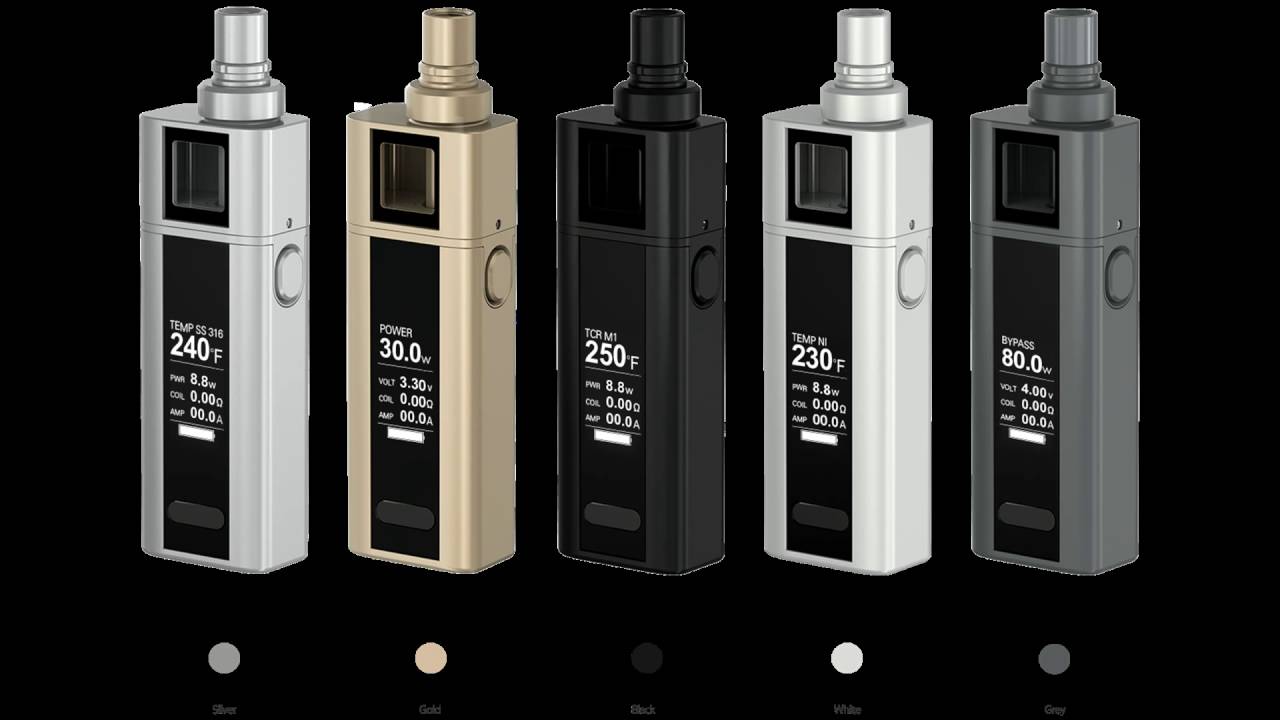joyetech cuboid mini 80w tc kit first look - YouTube