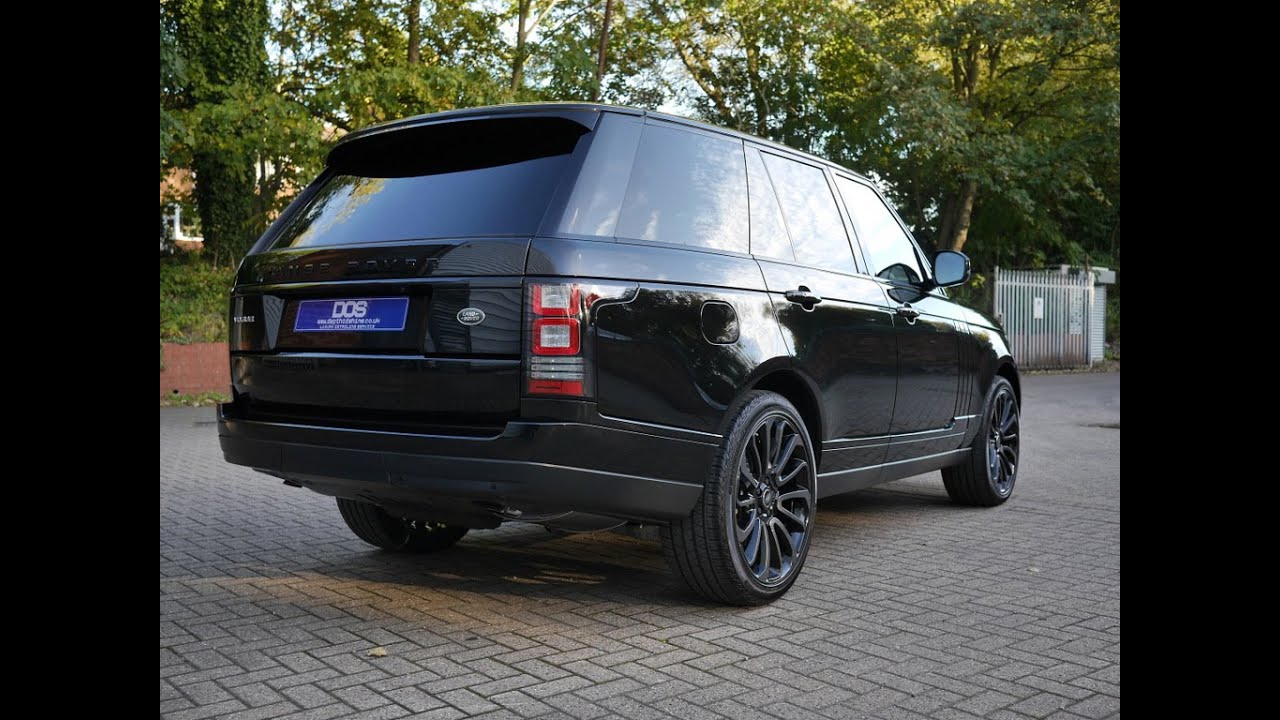 75Hour Detail Range Rover Black Edition Walk Around. - YouTube