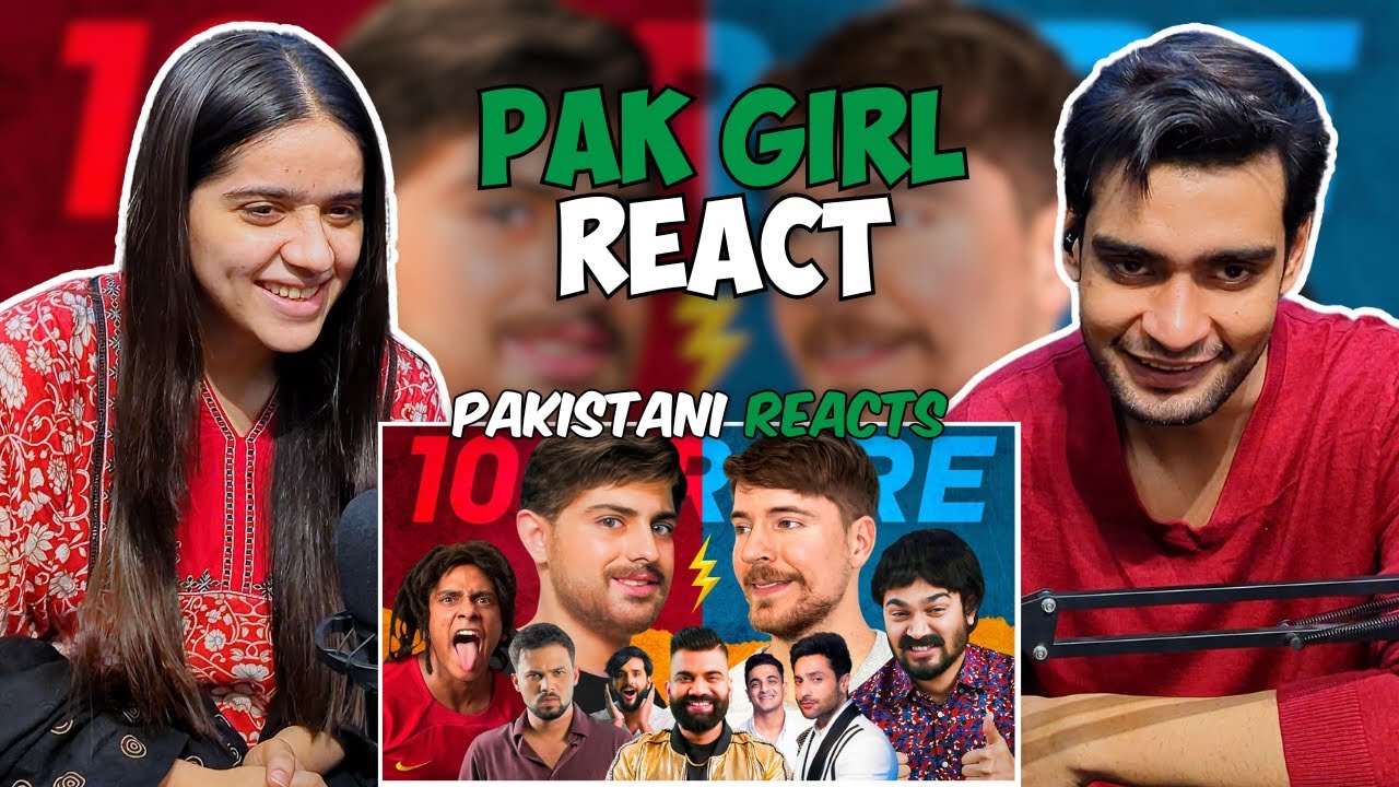 Pakistani Reacts On MR BEAST PARODY 🤑 Ft. INDIAN CREATORS | CARRYMINATI ...