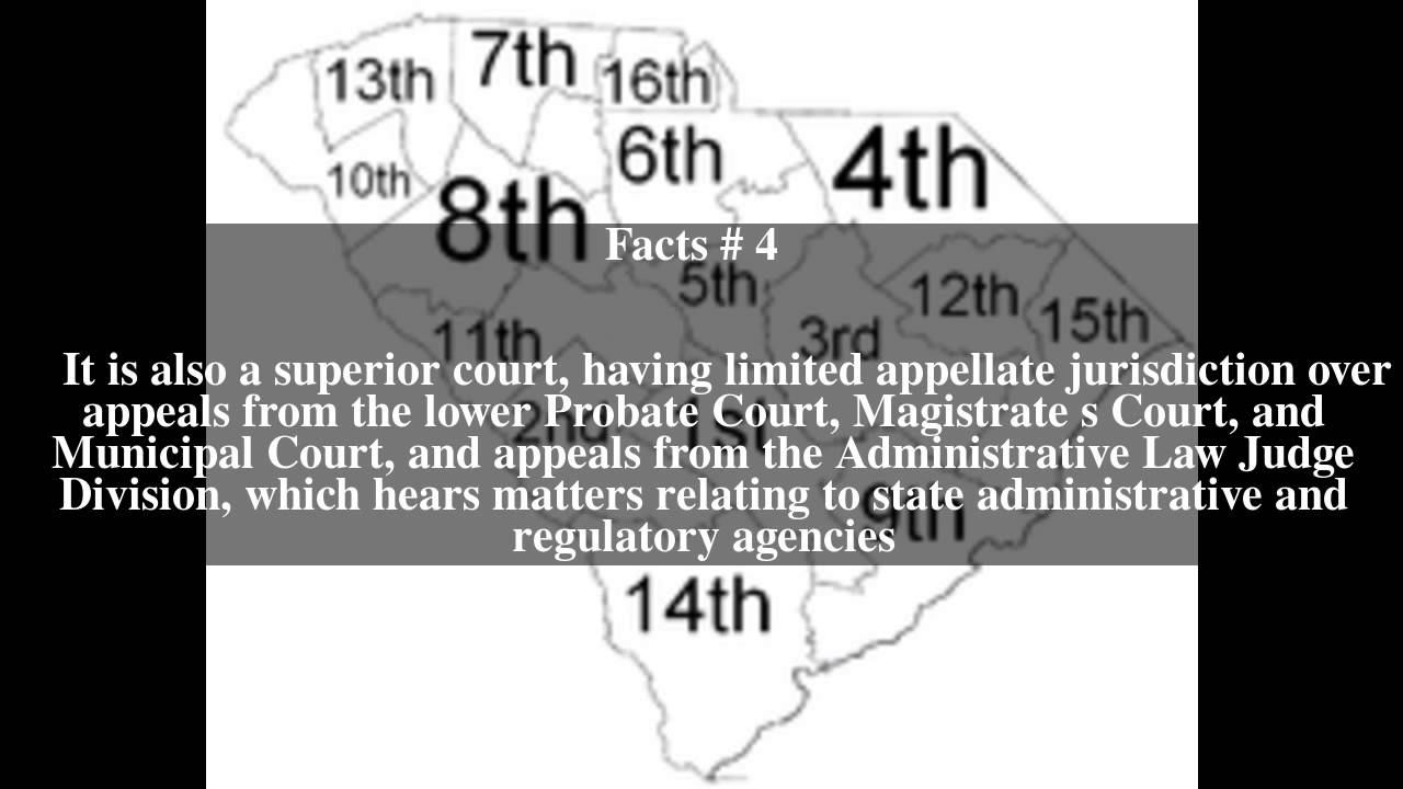 South Carolina Circuit Court Top # 6 Facts - YouTube