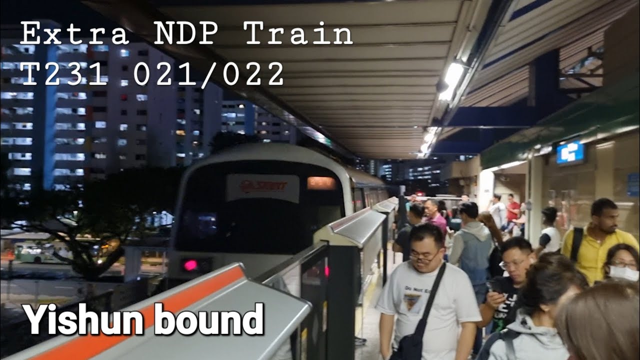 [YIS-MSP NDP Shuttle] KHI C151 (021/022) from NS21 Newton to NS13 ...
