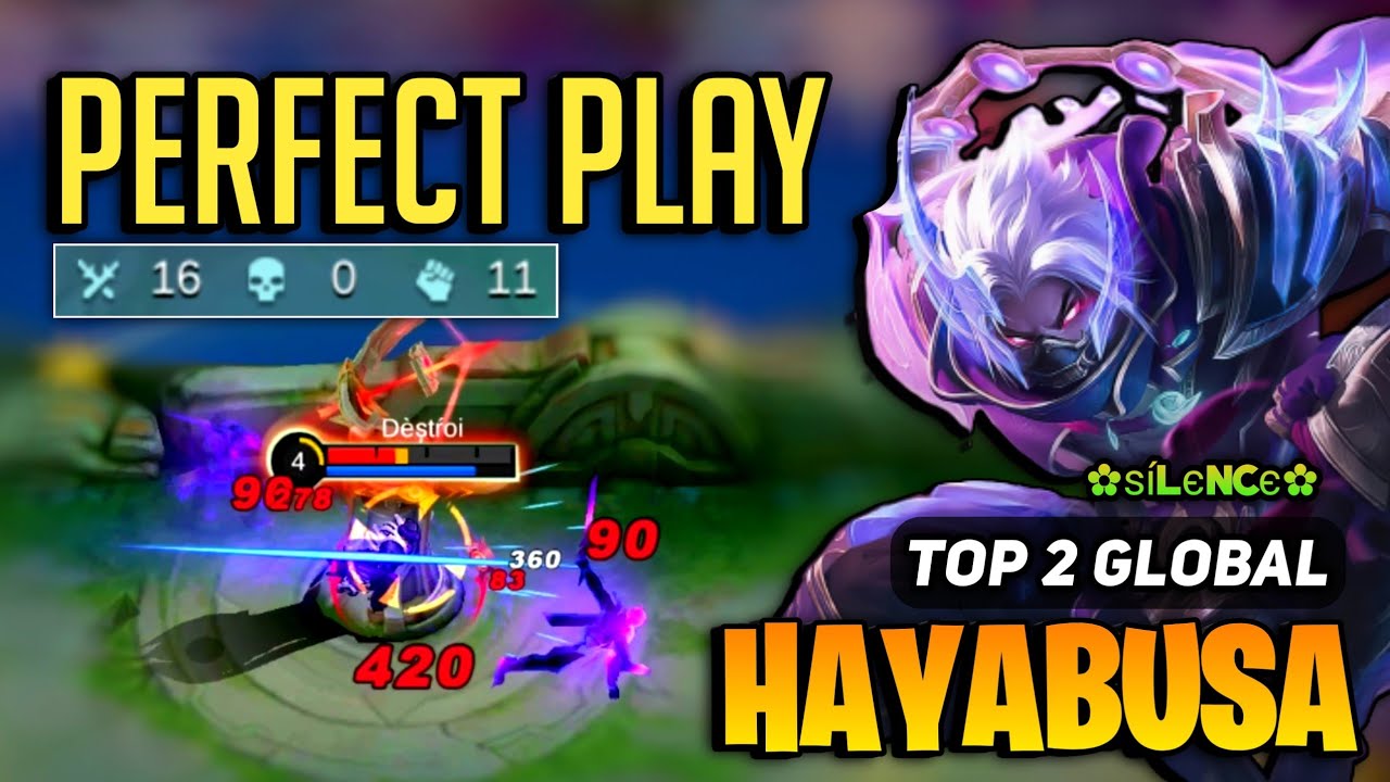 Hayabusa Perfect Gameplay [ Hayabusa Best Build Top Global ] By ѕílєncє ...