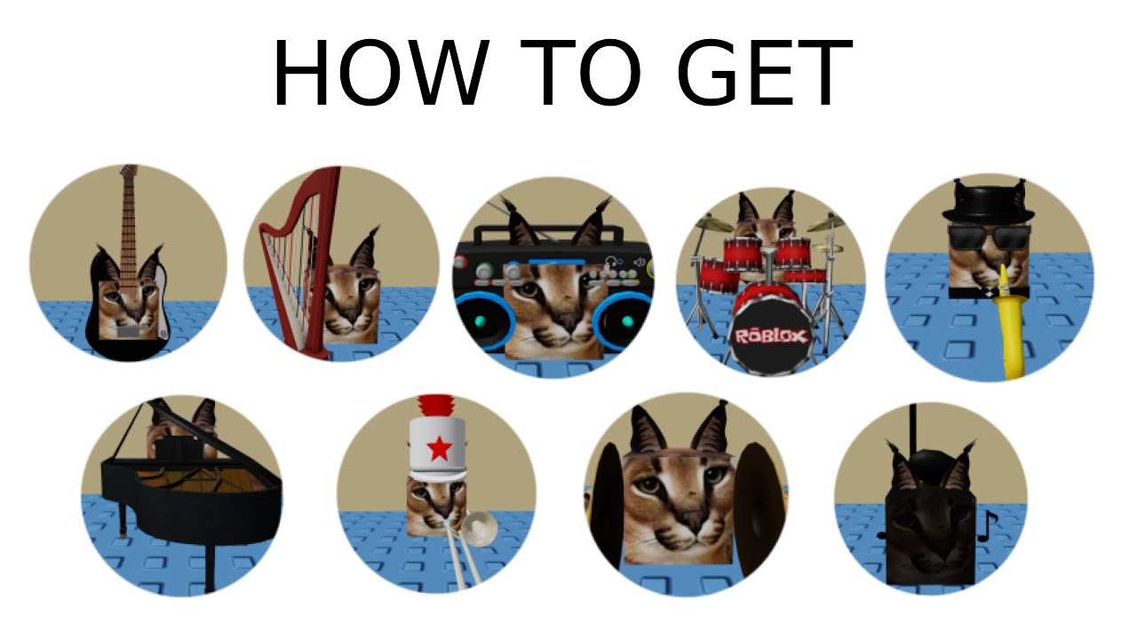 How To Find All 9 New Floppas In Music Map (Find The Floppa Morphs ...