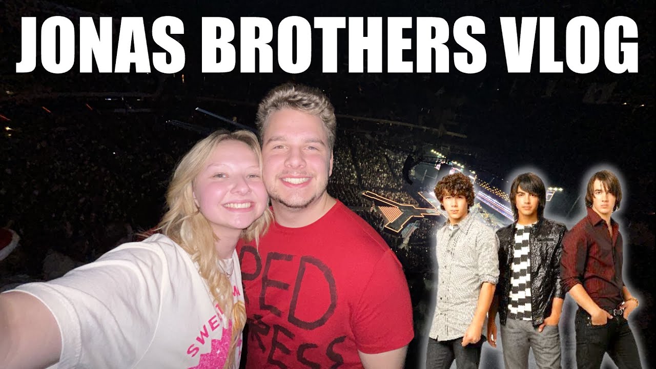 JONAS BROTHERS CONCERT VLOG | St. Paul MN - YouTube