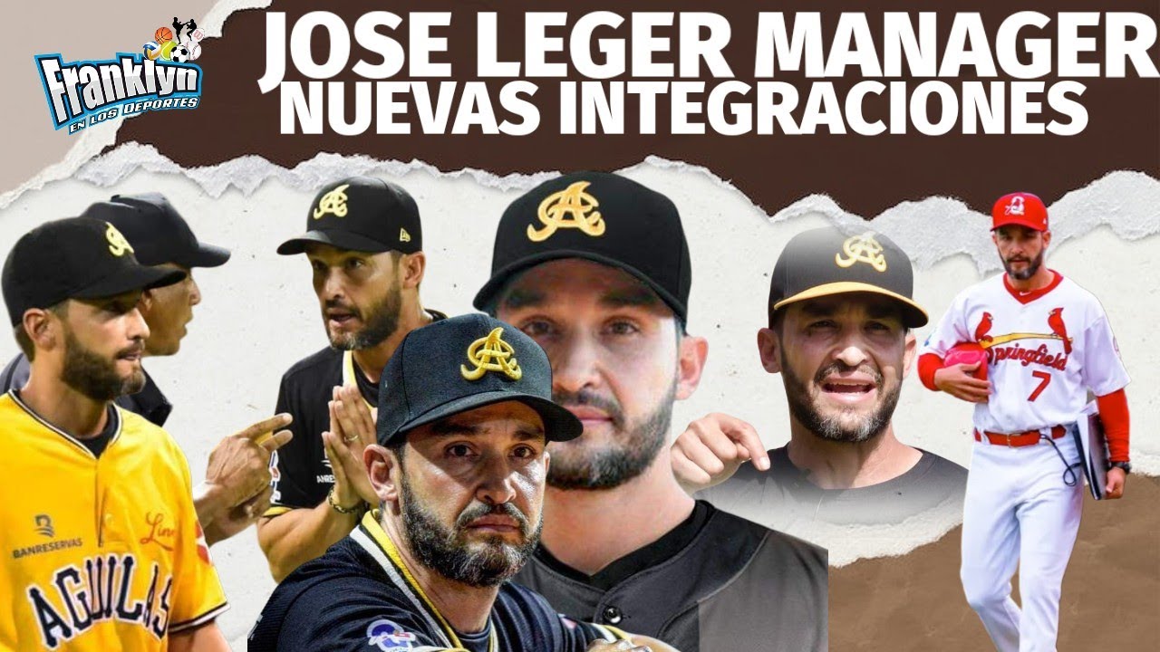 José Leger anuncia nuevas integraciones a las Águilas Cibaeñas - YouTube