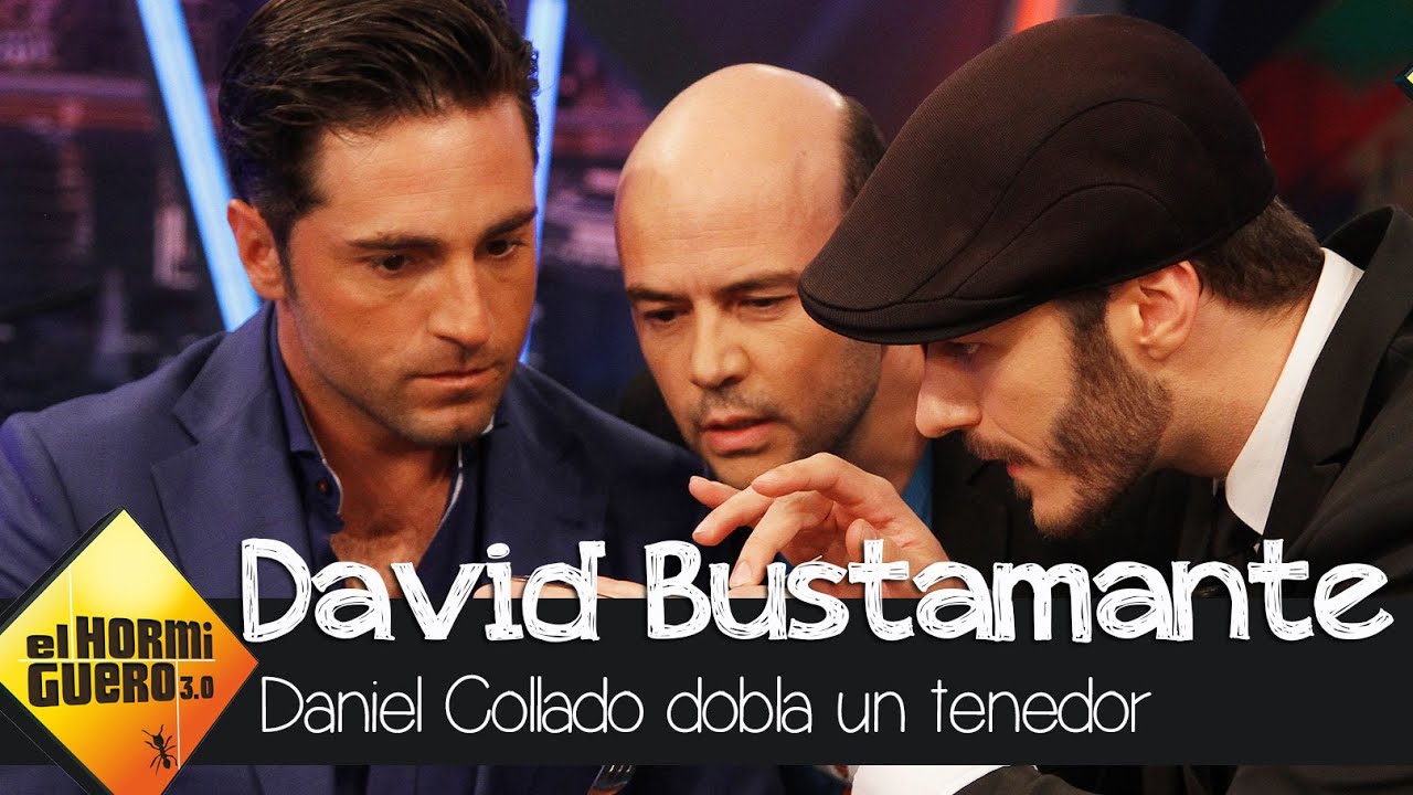 Daniel Collado sorprende a Bustamante doblando un tenedor en El ...