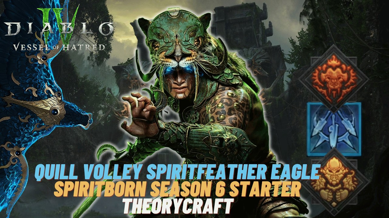 Quill volley Eagle is an amazing Spiritborn season6 starter Build ...